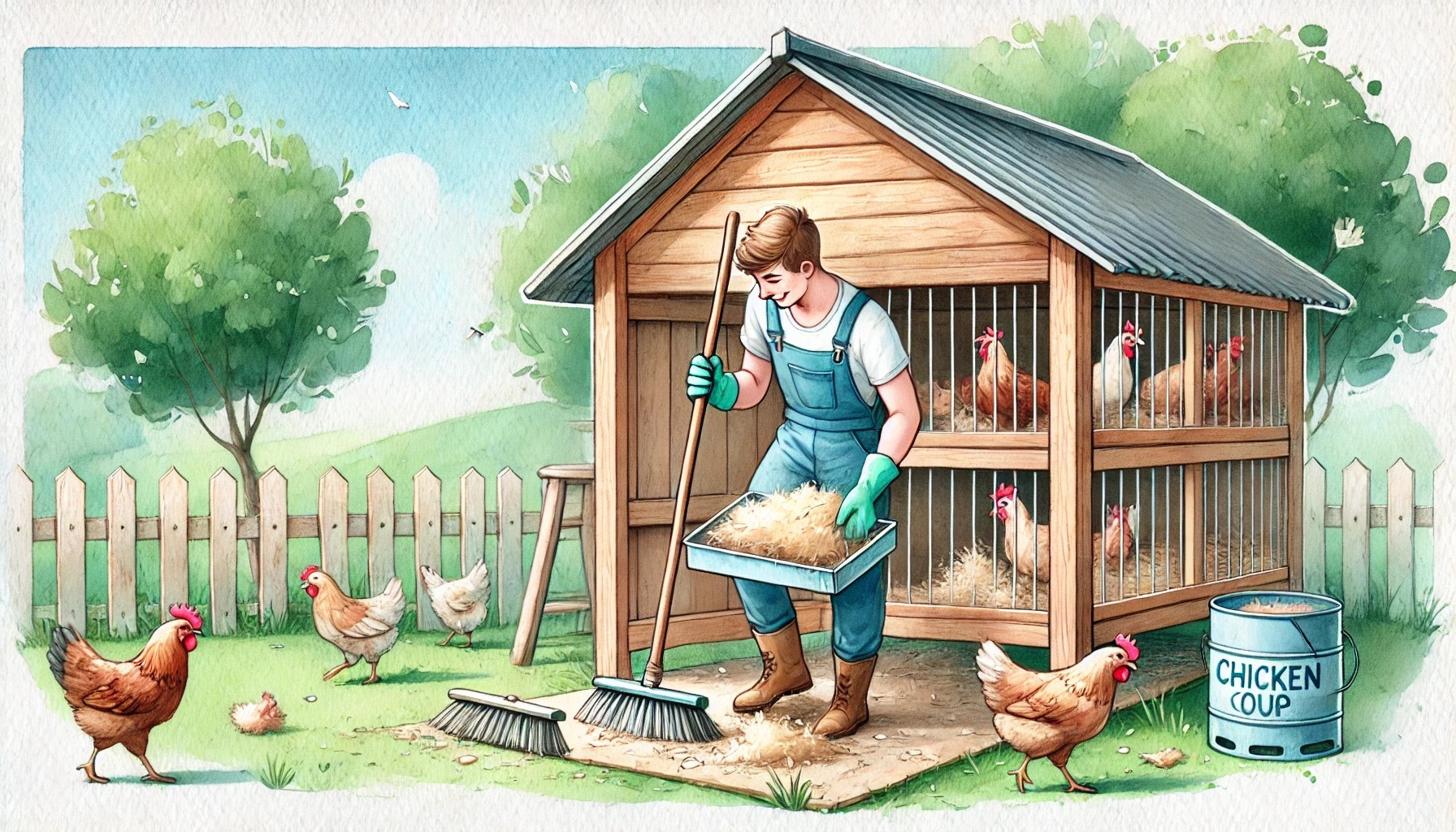 How and When to Clean a Backyard Chicken Coop: A Step-by-Step Guide ...